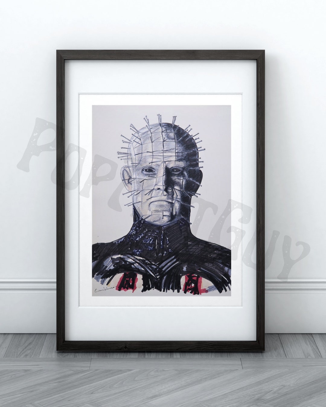 Hellraiser Art Print, Pinhead Art Print, Horror Art - Etsy