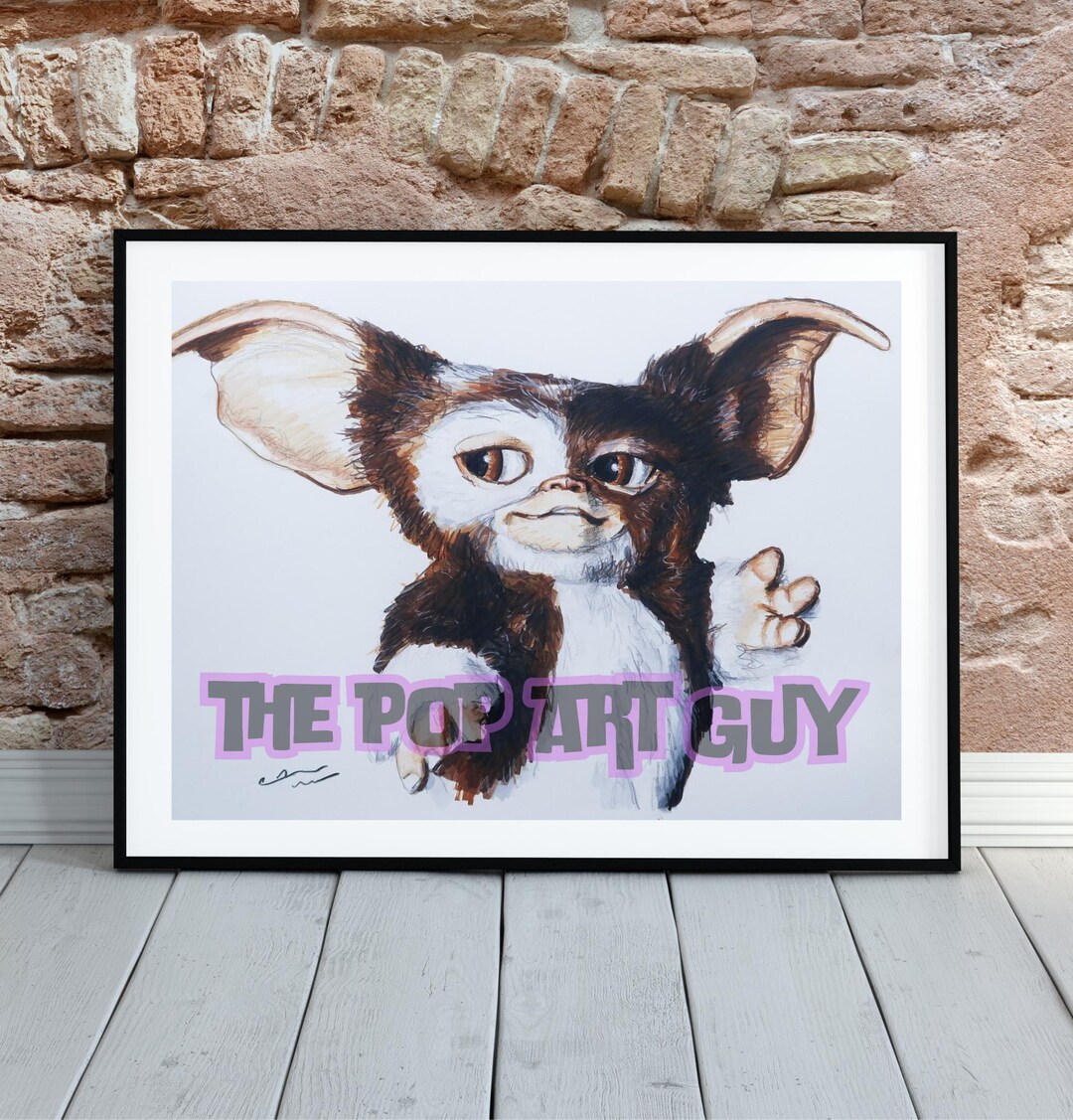 Gizmo Art Print, Pop Art, Pop Art Print, Gremlins Art, Iconic Movie Art ...