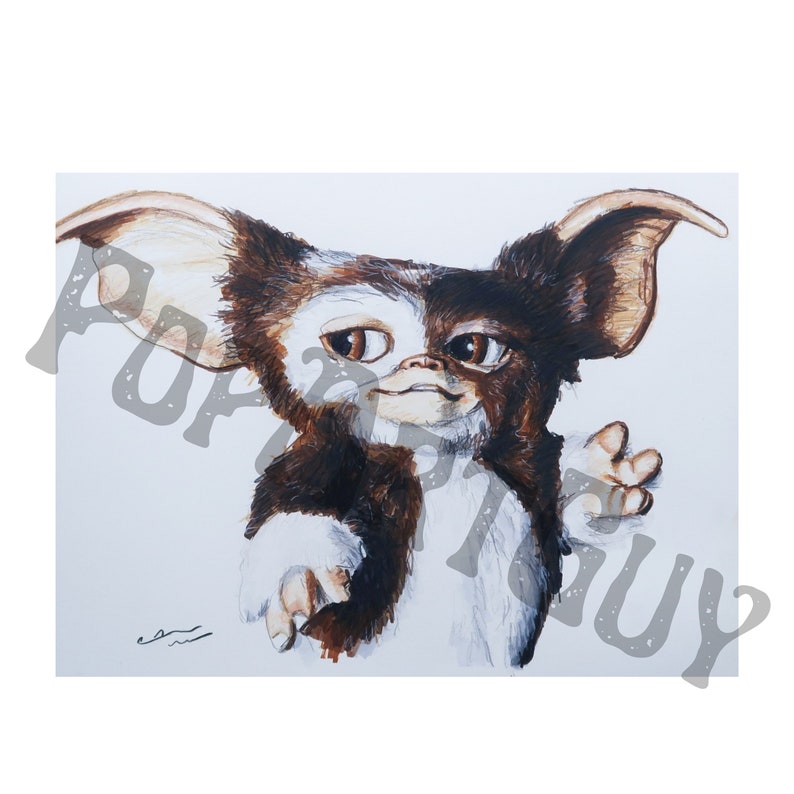 Gizmo Art Print Pop Art Pop Art Print Gremlins Art Iconic - Etsy