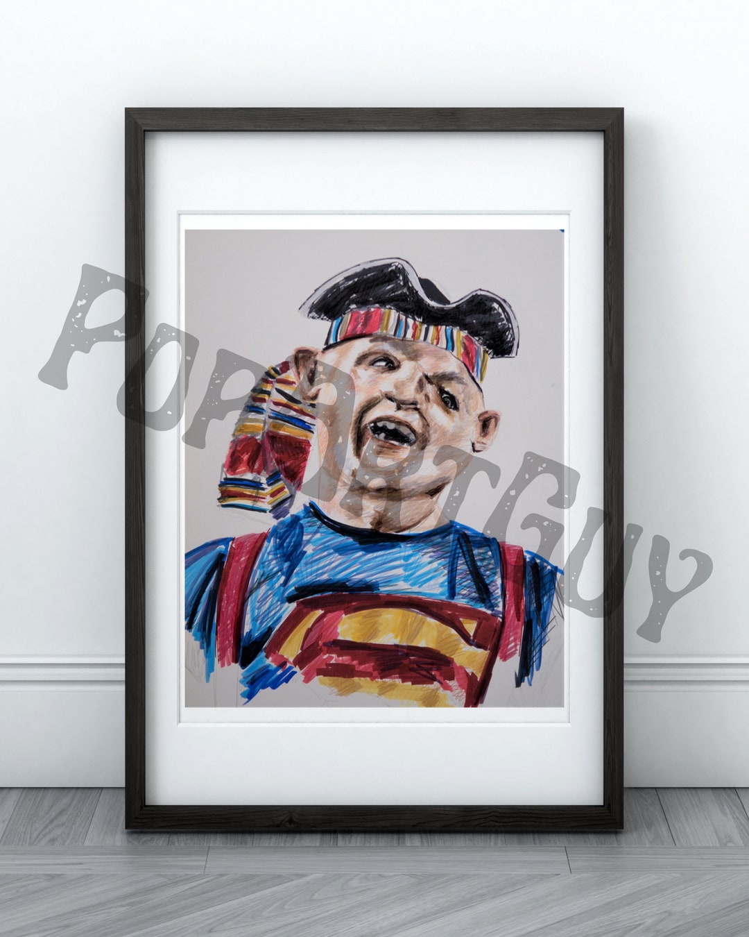 Sloth, Art Print, Sloth Art Print, Cult Classic Movie, 80s Movie Art - Etsy