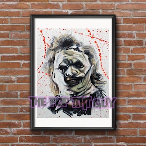 Art Print, Scary, Terror, Horror Art Print, Killer, Slasher Movie - Etsy UK