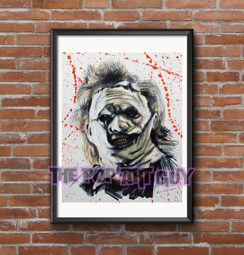 Art Print, Scary, Terror, Horror Art Print, Killer, Slasher Movie - Etsy