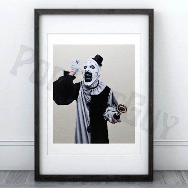Clown Print - Etsy