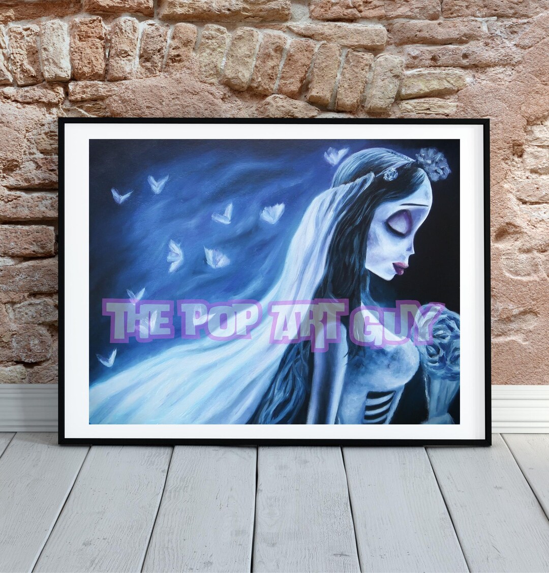 Tim Burton's Corpse Bride Art, Halloween Original Art Work - Etsy