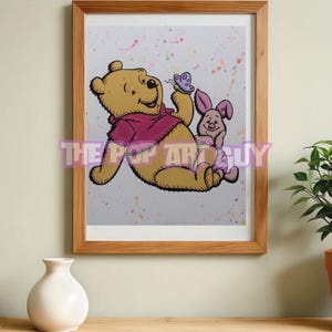 Winnie the Pooh Art Print, Classic Winnie the Pooh Art, Walt Disney Art ...