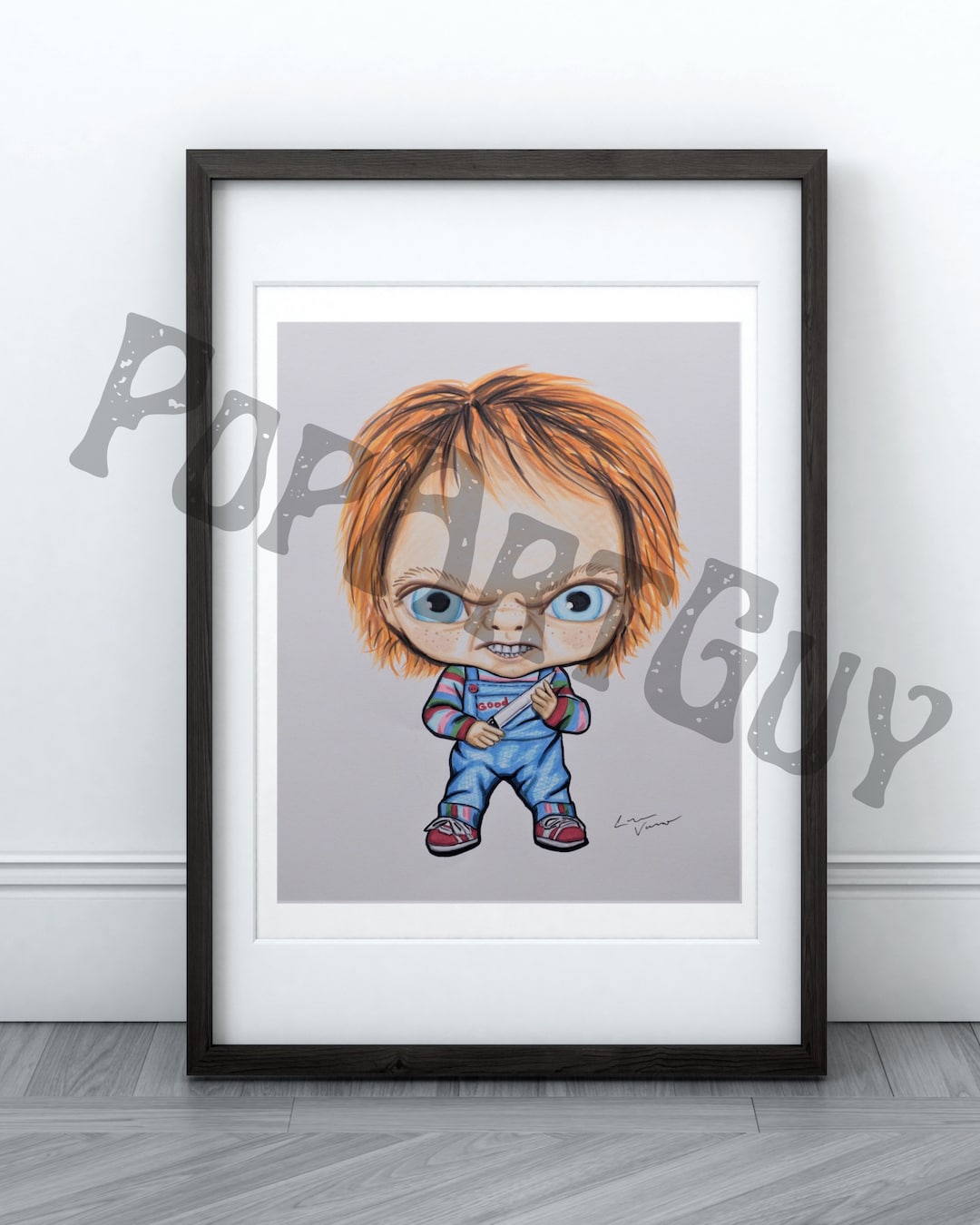 Chucky Art Print, Childs Play Art, Chucky Doll Art - Etsy