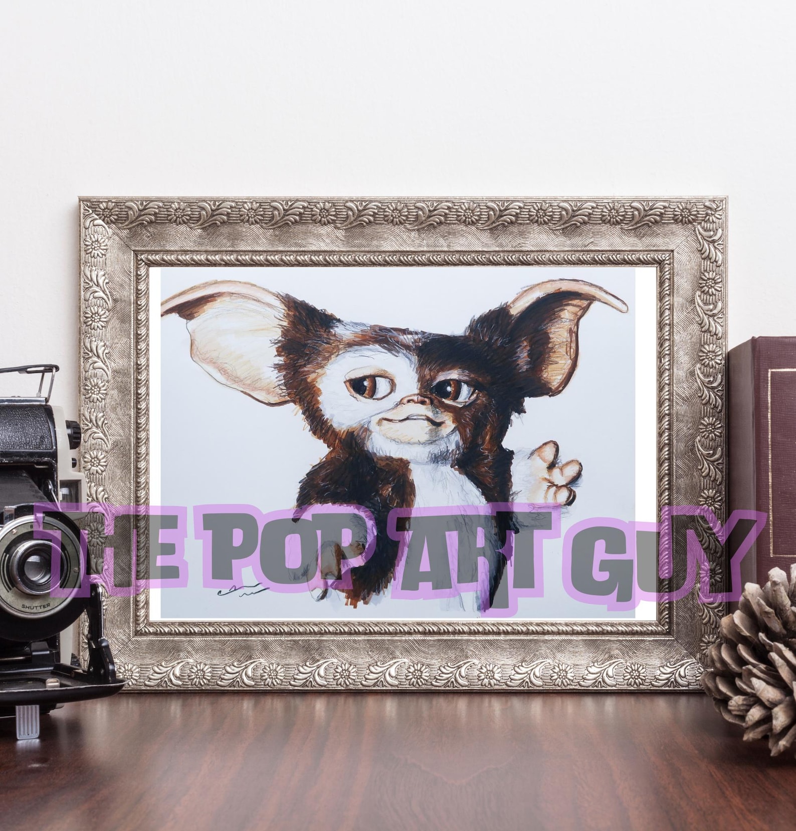 Gizmo Art Print, Pop Art, Pop Art Print, Gremlins Art, Iconic Movie Art ...