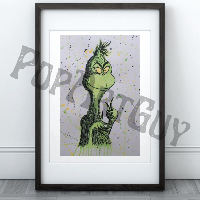 The Grinch Stickers - Etsy