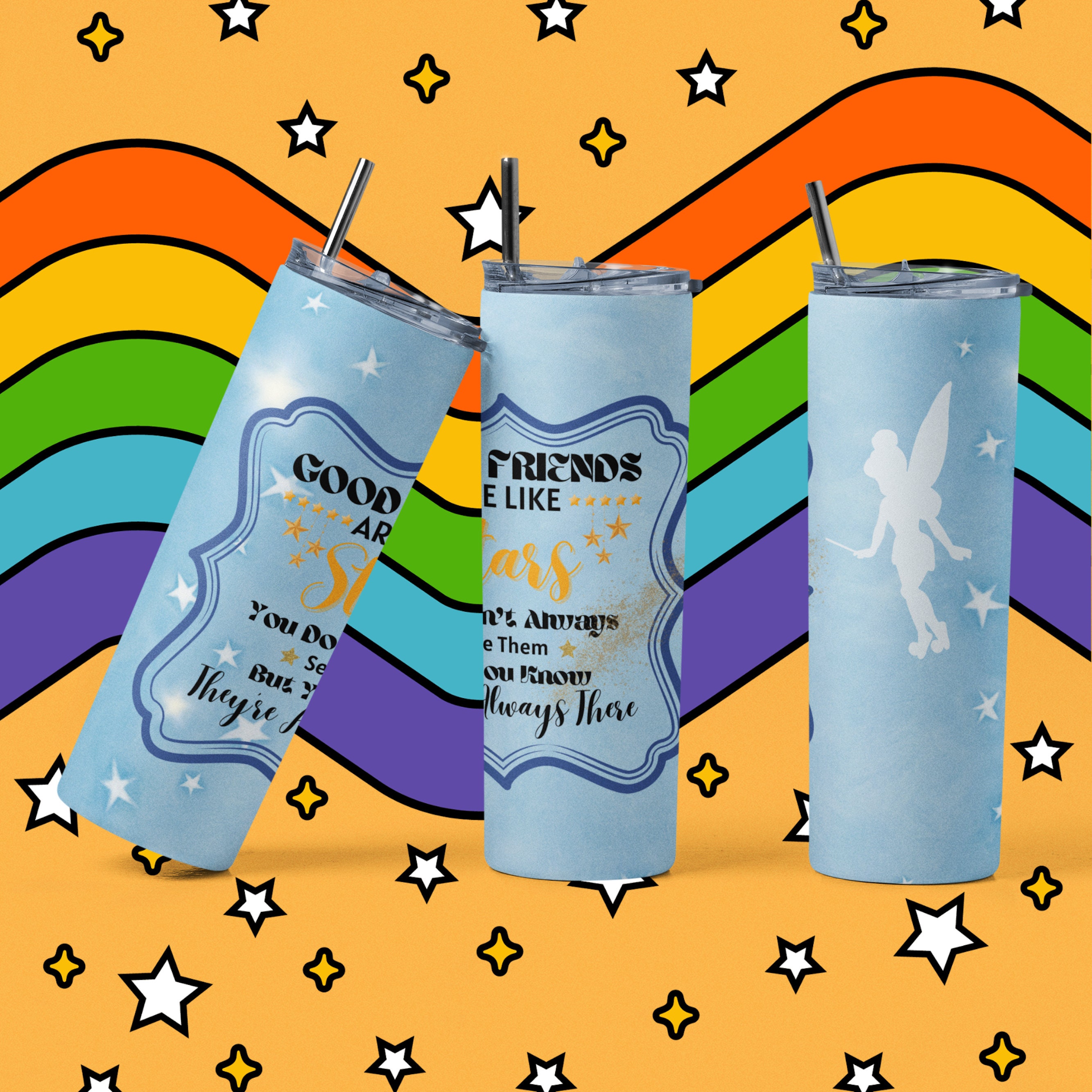 Tinker Bell Friends PNG, Friends Are Like Stars You May Not Always See ...