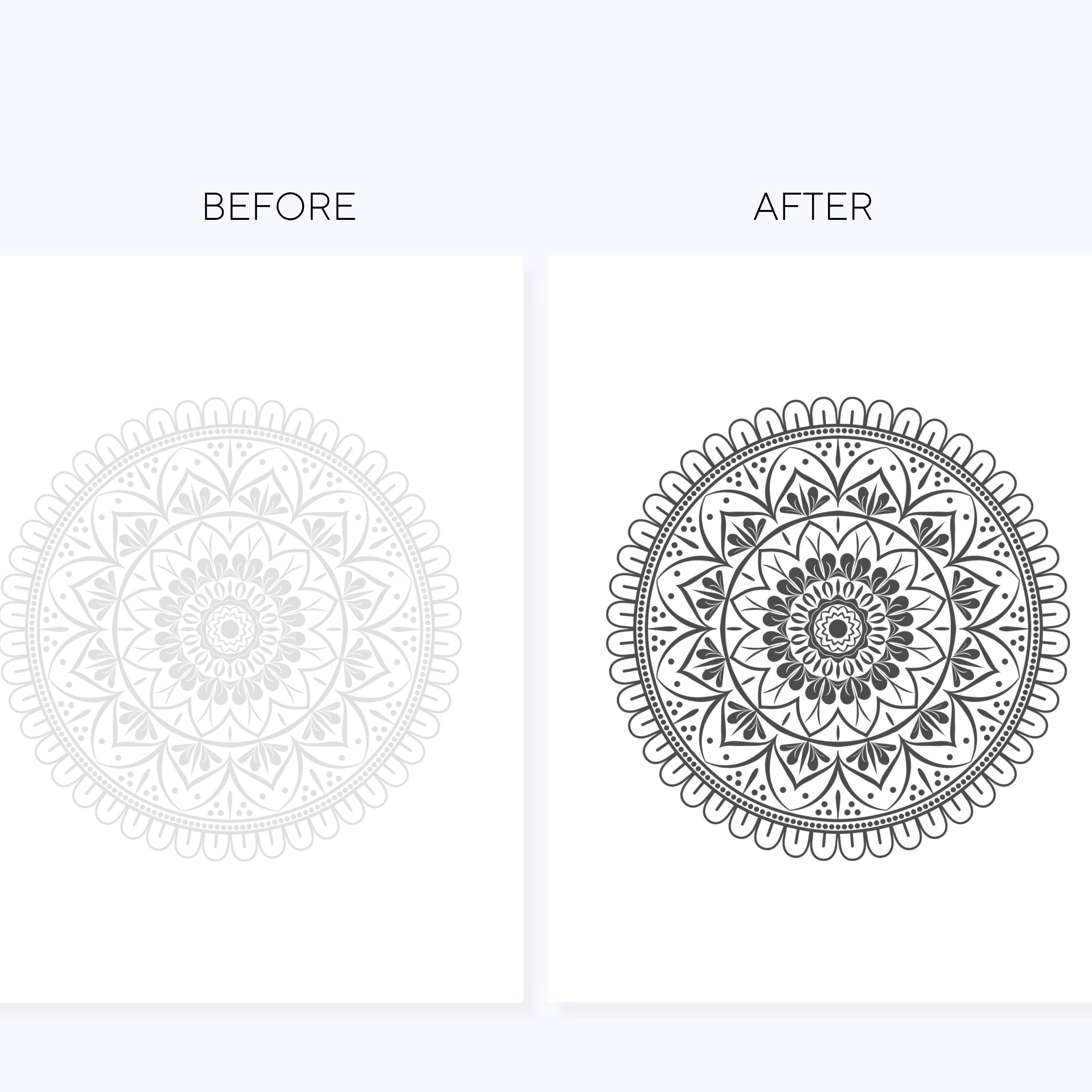 175 Mandala Trace / Coloring Pages Adult Coloring / Tracing Pages ...