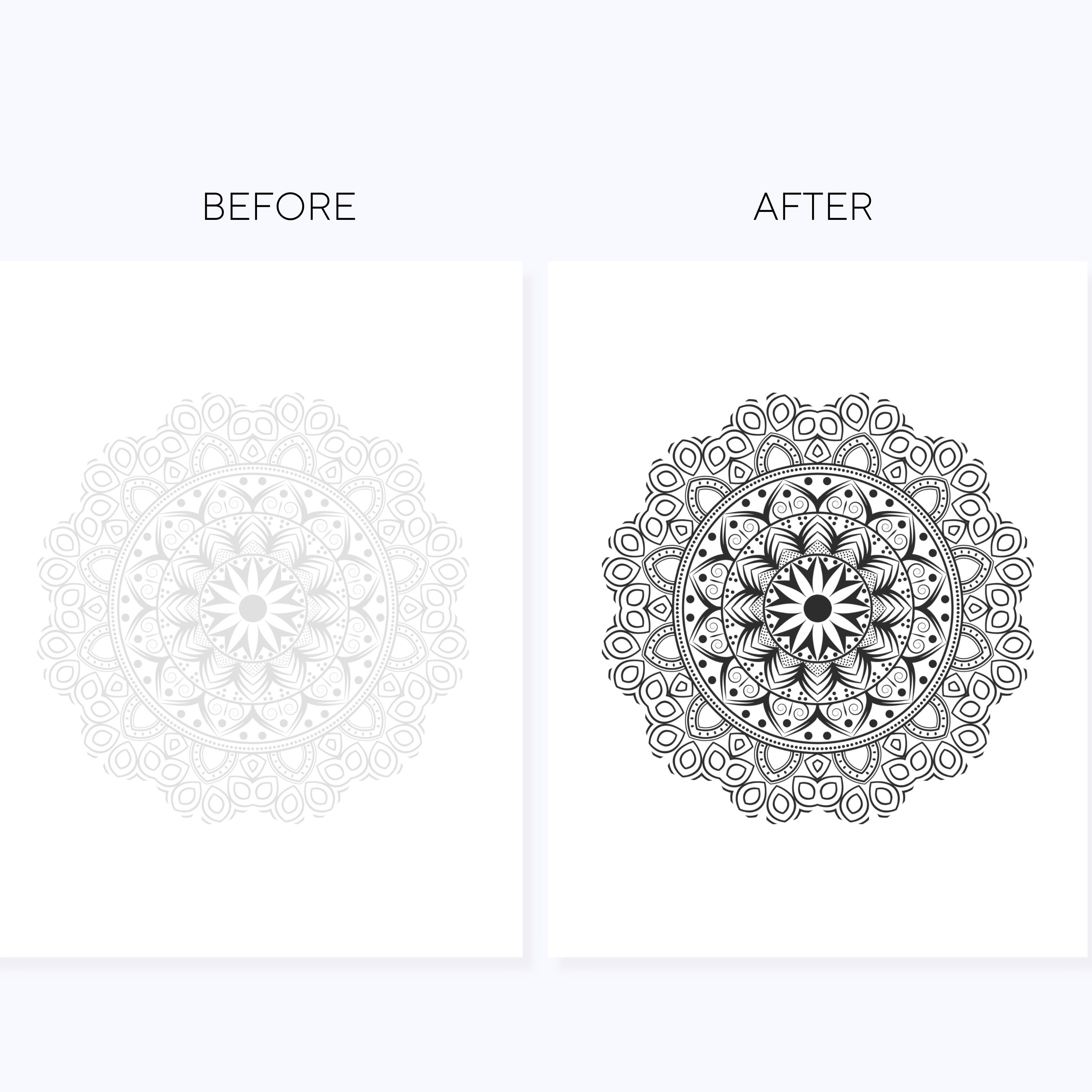 175 Mandala Trace / Coloring Pages Adult Coloring / Tracing Pages ...