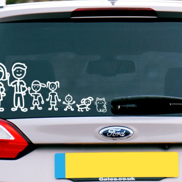 Family Car Stickers - Etsy