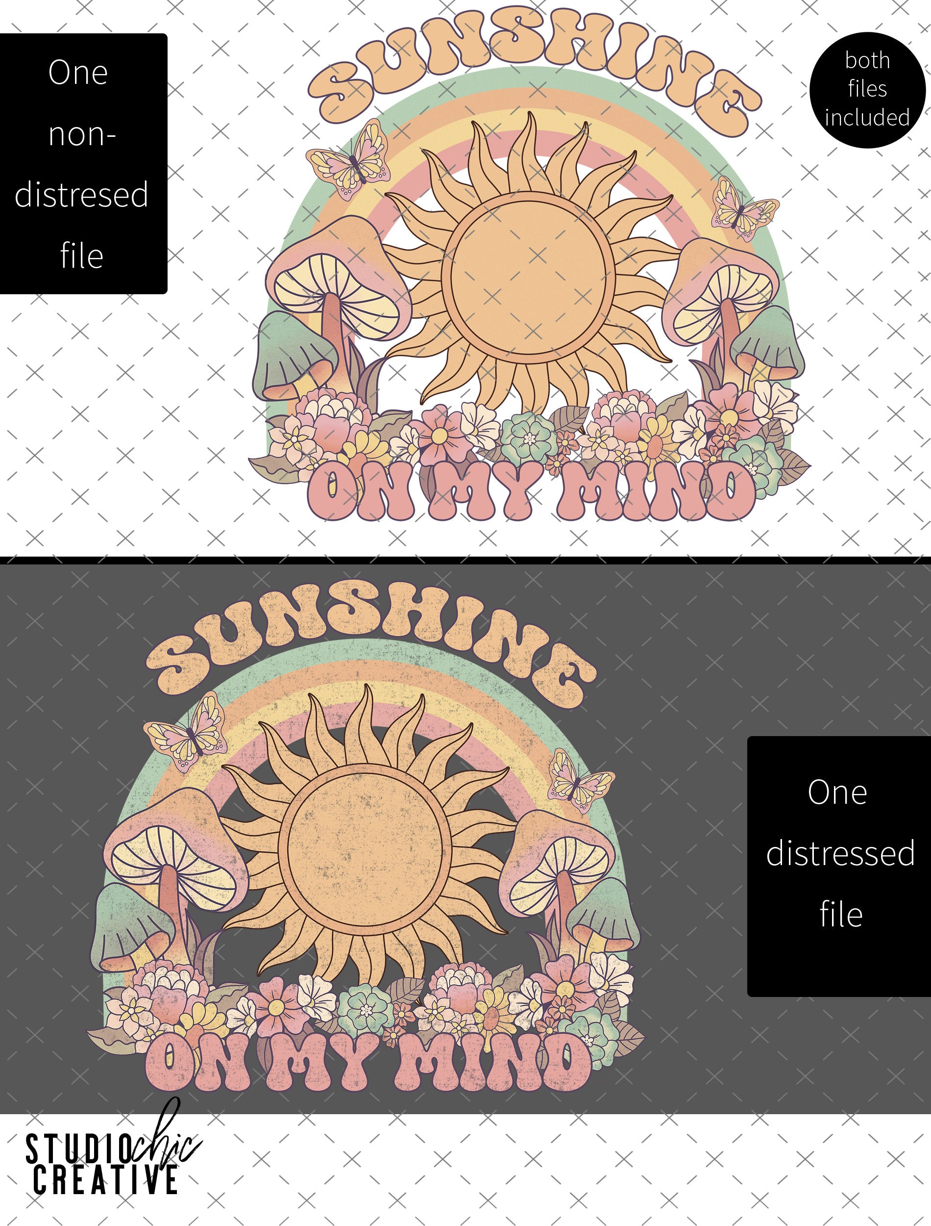 Sunshine Sublimation, Sunshine on My Mind PNG, Retro Summer PNG, Summer ...