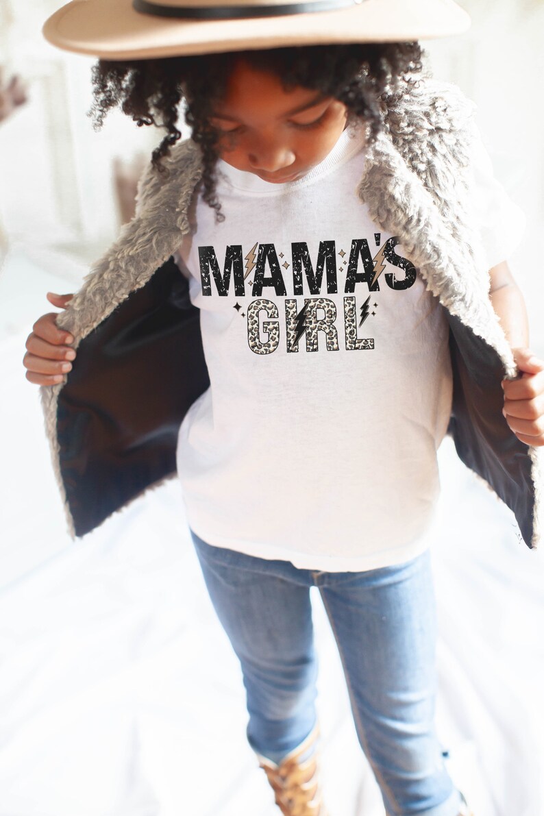 Mama's Girl Cheetah PNG, Rocker PNG Kids, Girls Rock Sublimation, Girls ...