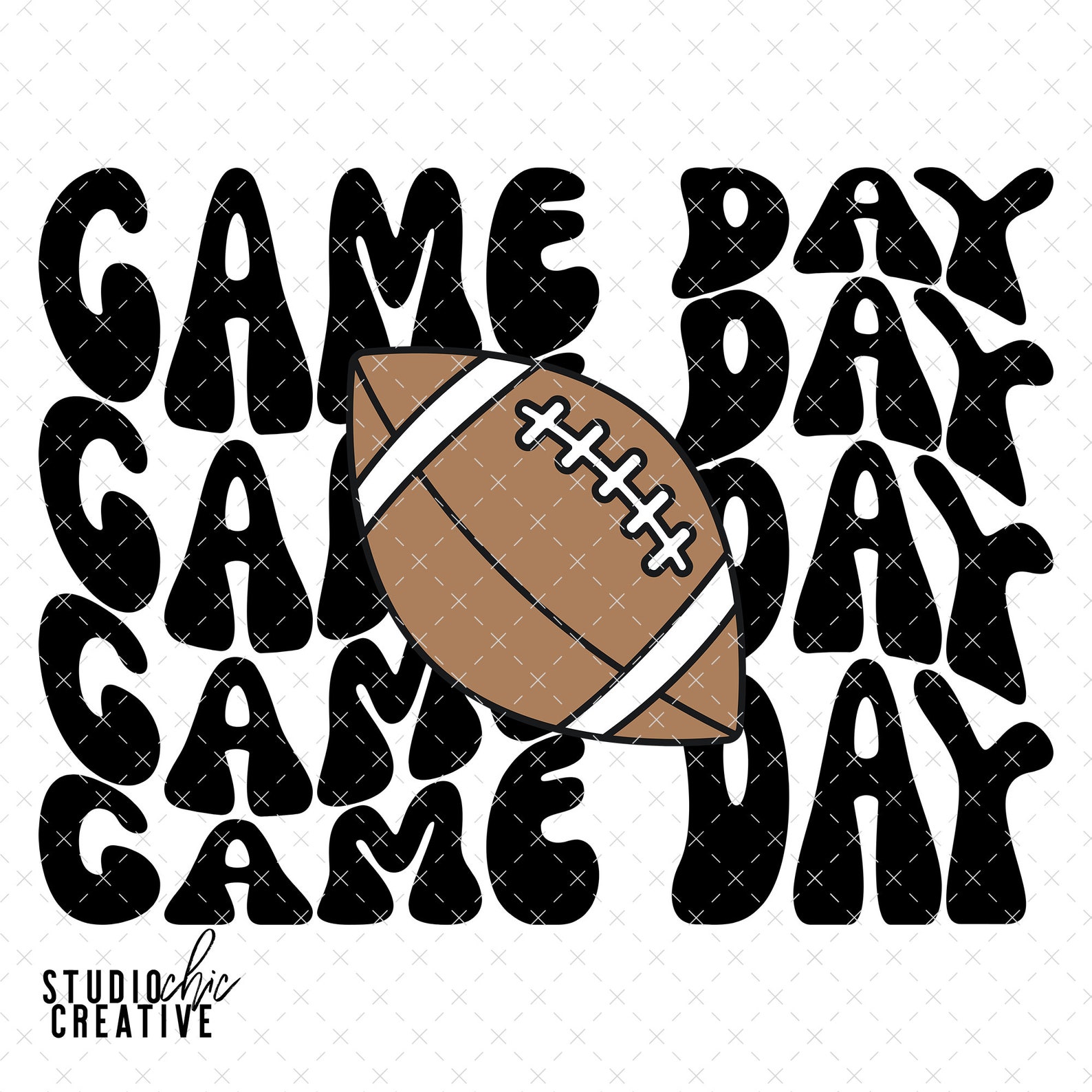 Game Day PNG, Football Sublimation Design for T-shirts, Digital PNG ...
