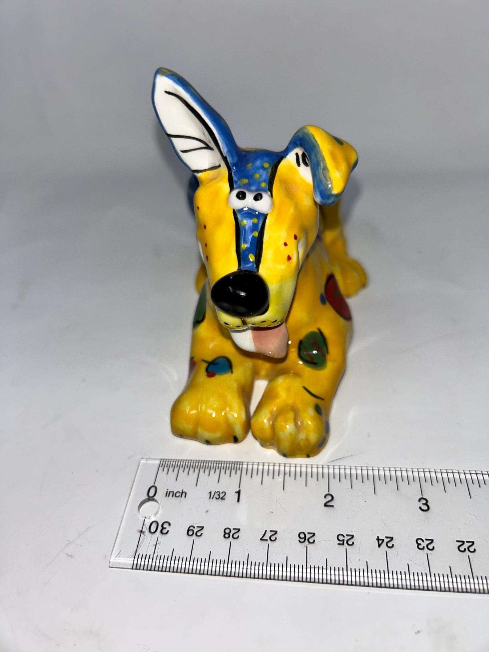 Dottie Dracos by Ganz Bella Casa Painted Ceramic Dog Figurine - Etsy