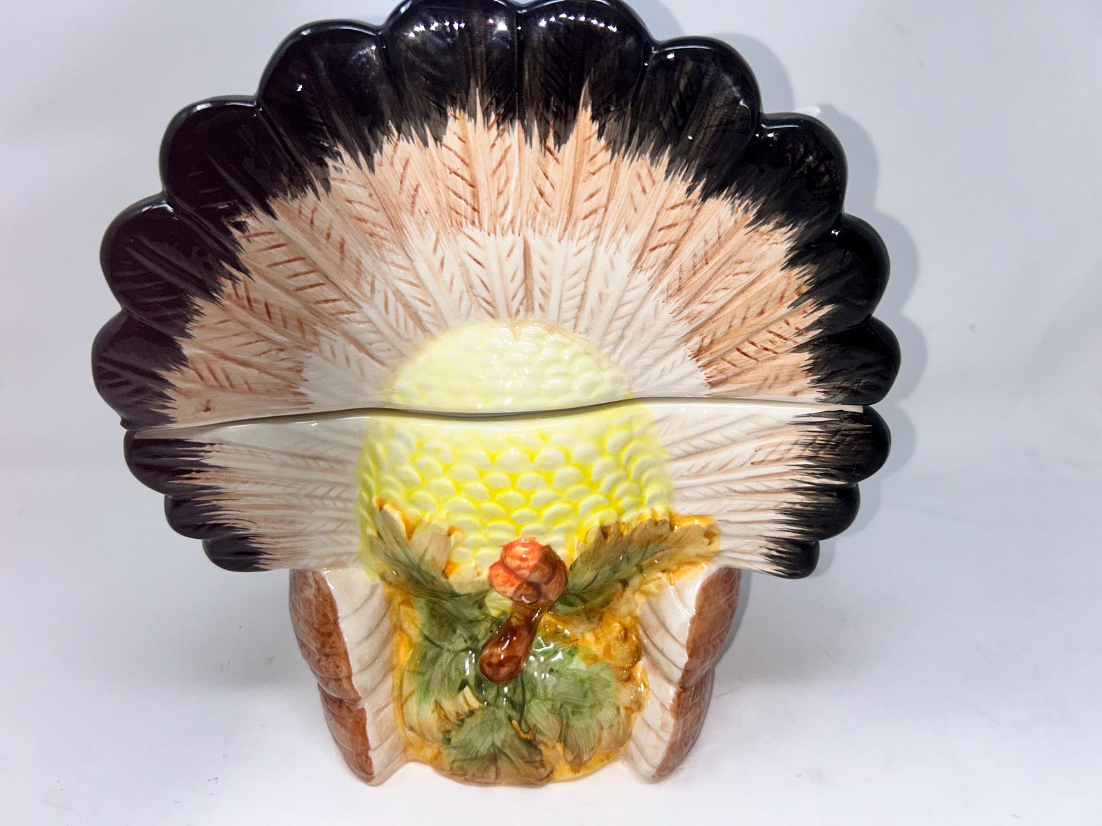 WCL Ceramic Lidded Turkey Soup Tureen, Excellent Condition - Etsy