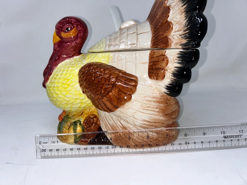 WCL Ceramic Lidded Turkey Soup Tureen, Excellent Condition - Etsy