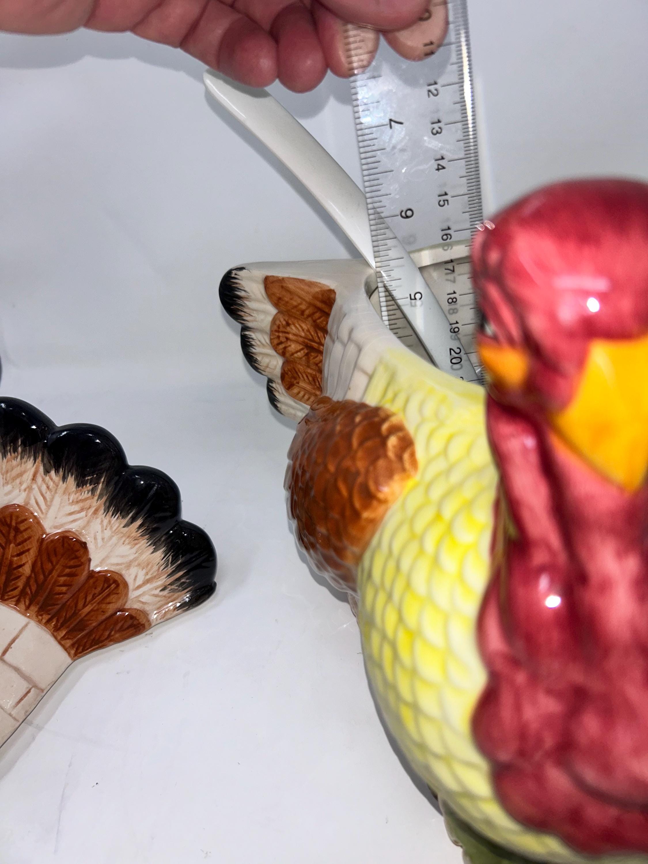 WCL Ceramic Lidded Turkey Soup Tureen, Excellent Condition - Etsy