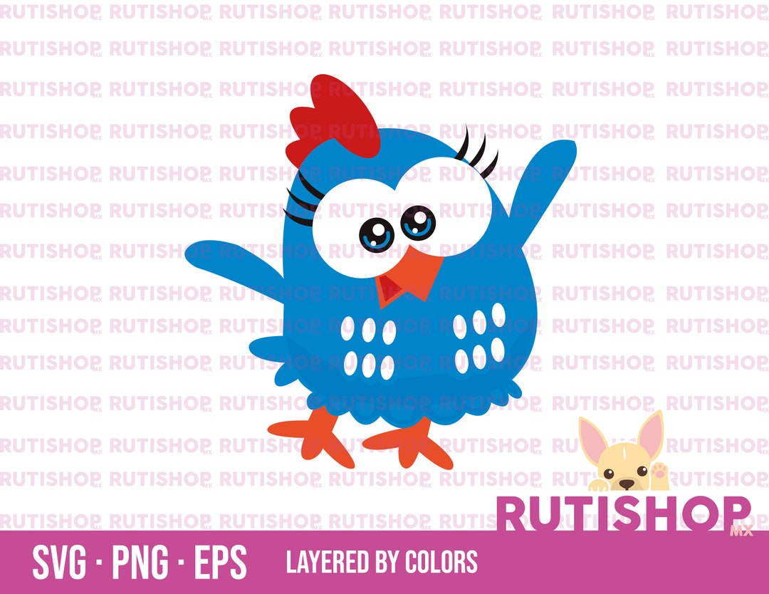 Gallina pintadita mini, Layered, Svg, Eps, Png, Cricut, Silhouette Cut ...