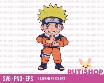 Naruto Cut File - Etsy