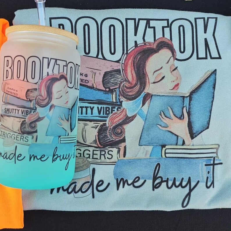 Booktok Made Me Buy It. Booktok PDF. Booktok Stickers. Dark Romance ...