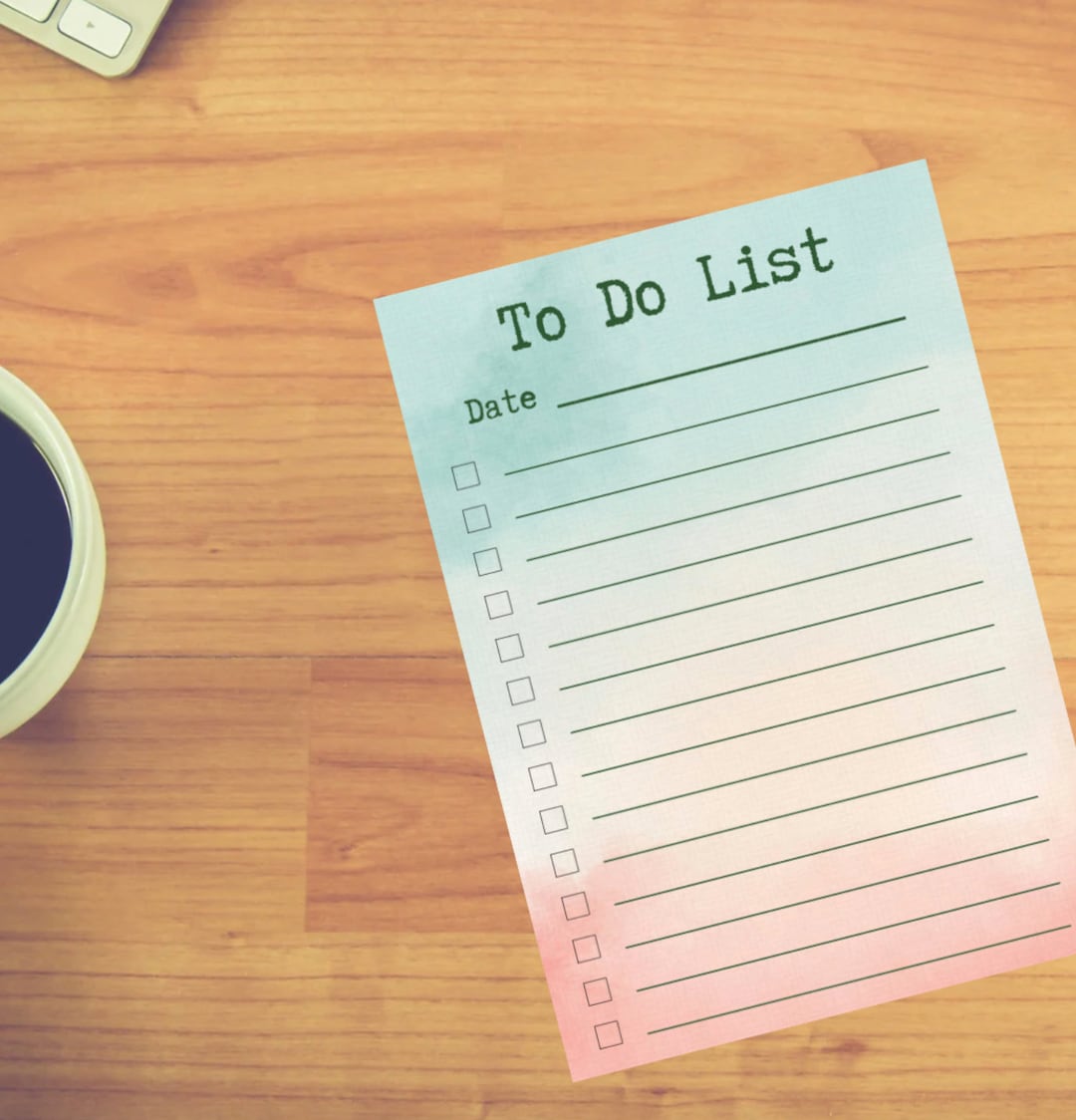 Printable to Do List, Planner, Productivity, Blank to Do List, to Do ...