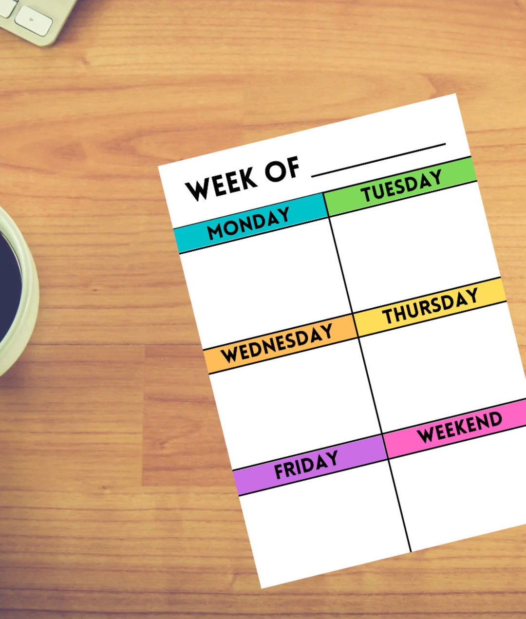 Printable Weekly to Do List, Planner, Productivity, to Do List Template ...