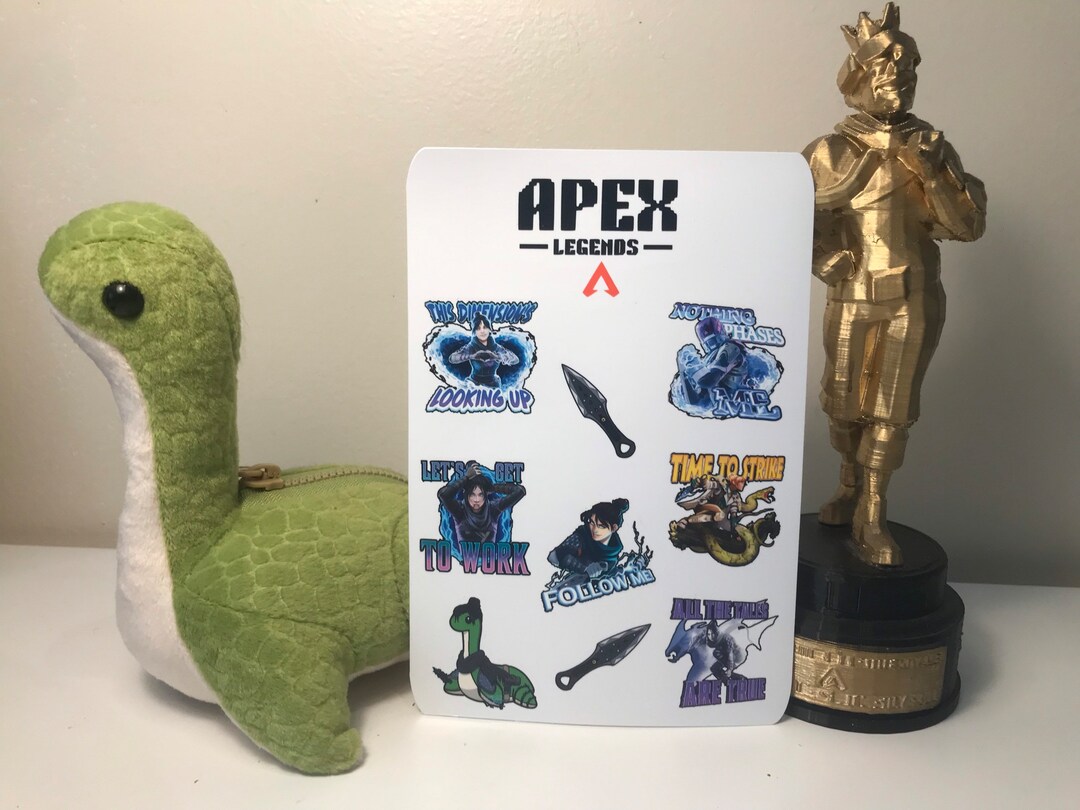 Wraith Sticker Bundle | Apex Legends Sticker Sheet | Nessie - Etsy