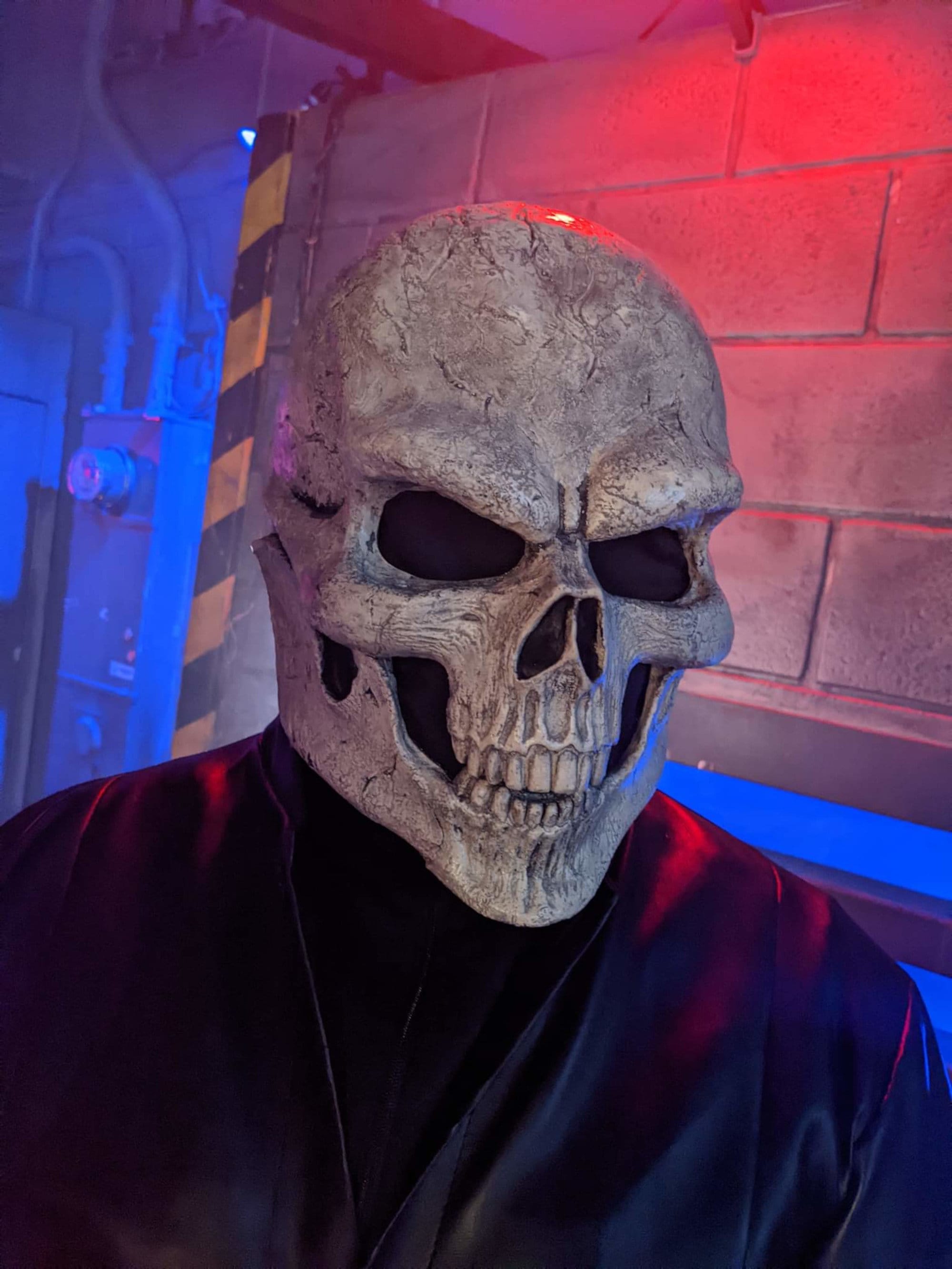 Skully - Skull Urethane Rubber Mask - Etsy