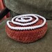 Large Crochet Cinnamon Roll Pillow Plushie With Icing - Etsy