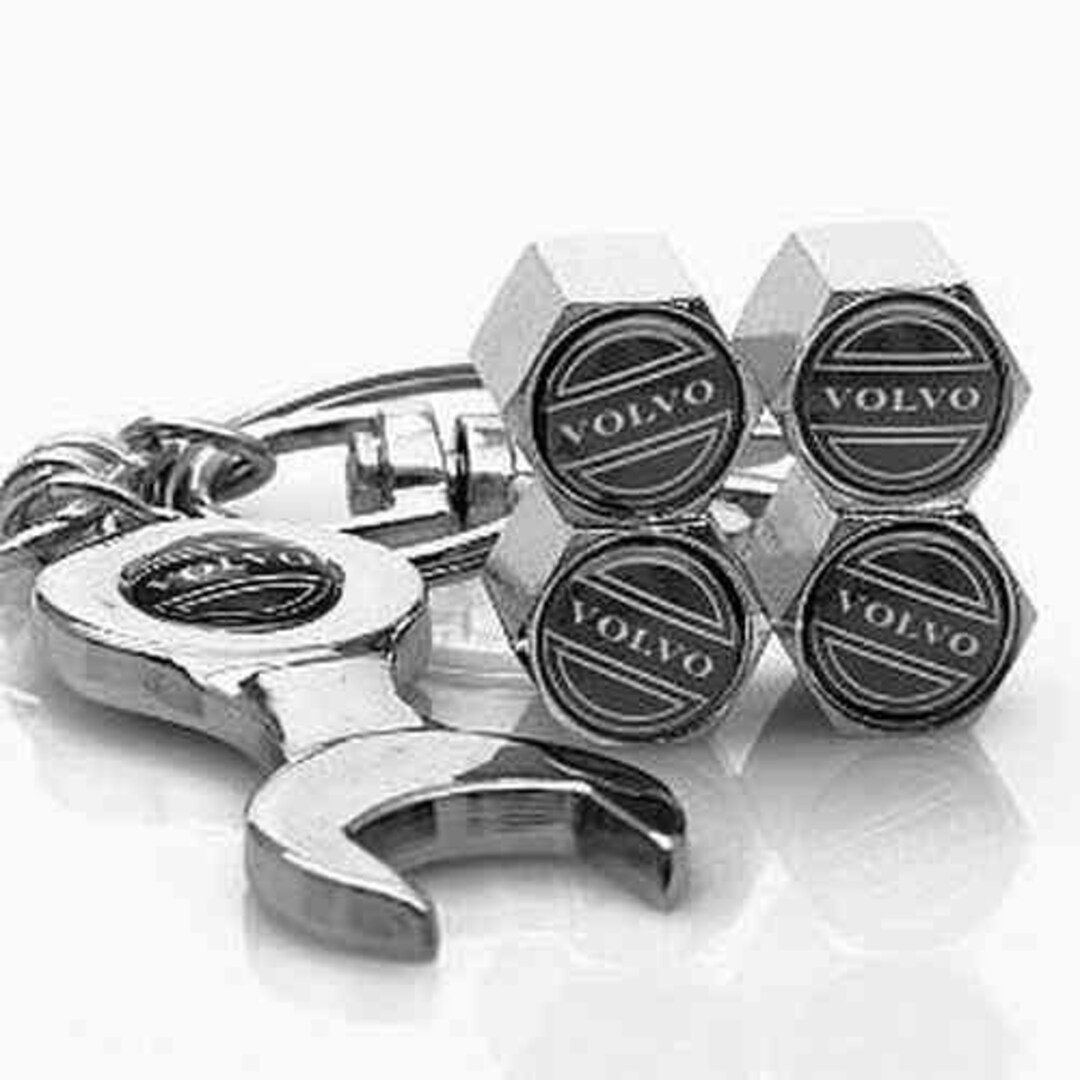 Valve Caps for Volvo Car Logo Valve Caps Dust Caps Car Vehicle Styling ...