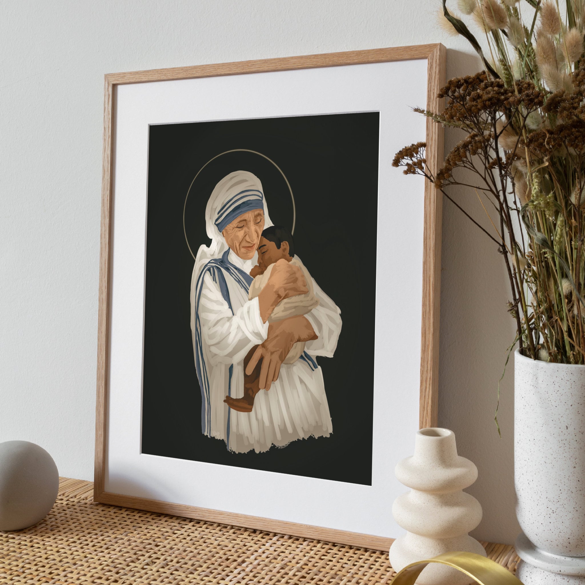 St. Teresa of Calcutta DIGITAL PRINT - Etsy