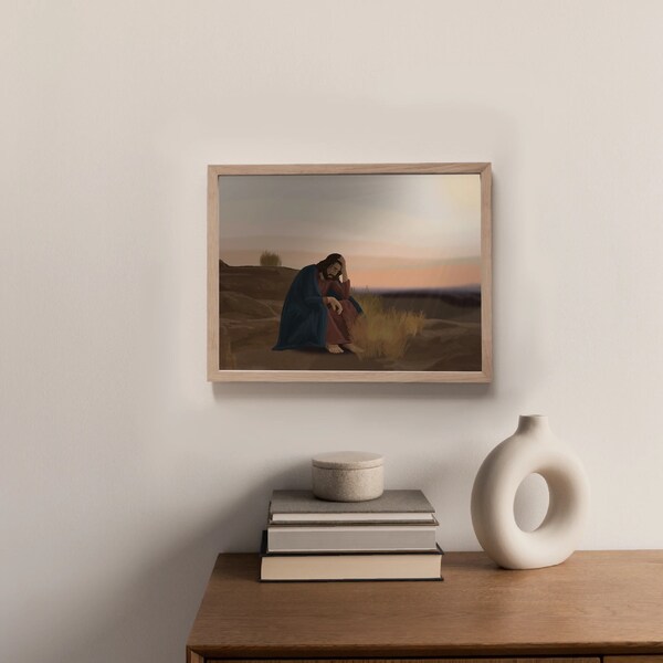 Mary and Eve Garden of Eden Mother Mary Bible Art Mother of Us All and ...