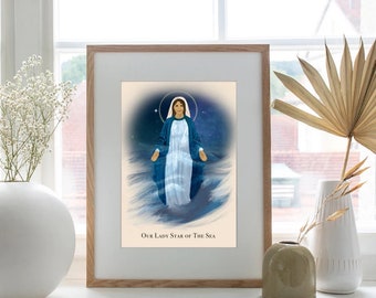 Stella Maris, Our Lady of the Sea Poster - Etsy