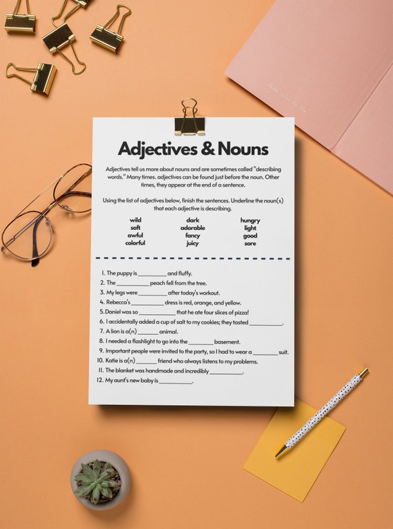 Nouns Worksheets Middle School Noun Splendid Moms