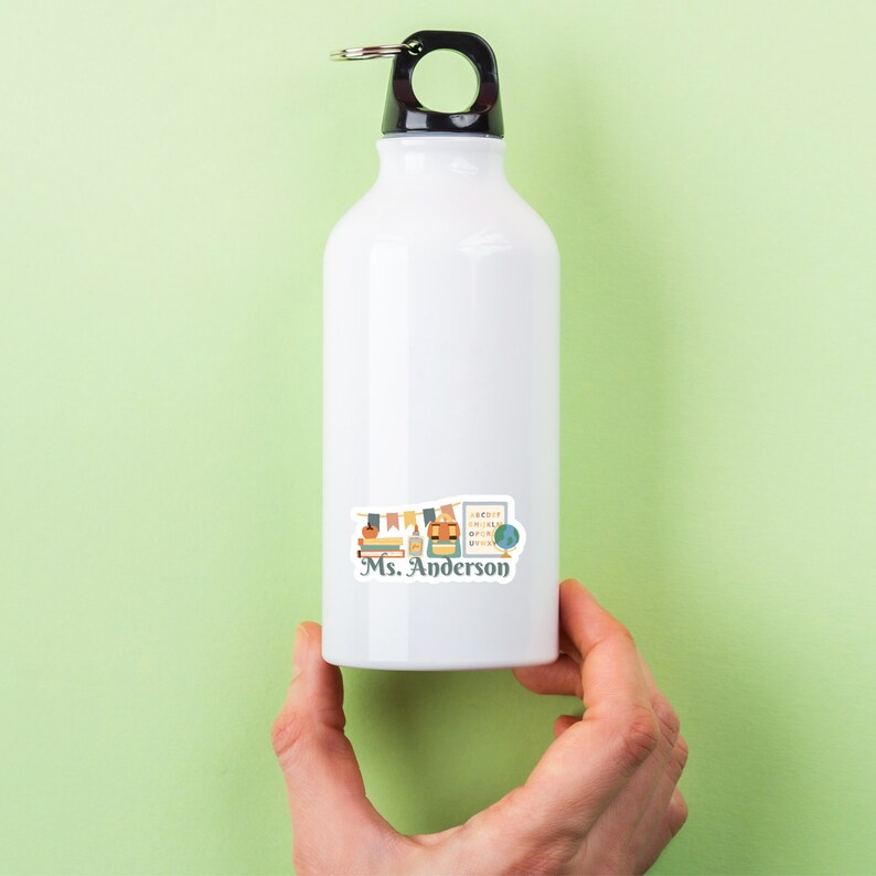 Canva Editable PNG- Teacher Name Tag - Etsy