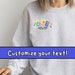 Canva PNG Editable Teacher Name Tag- Math Theme - Etsy