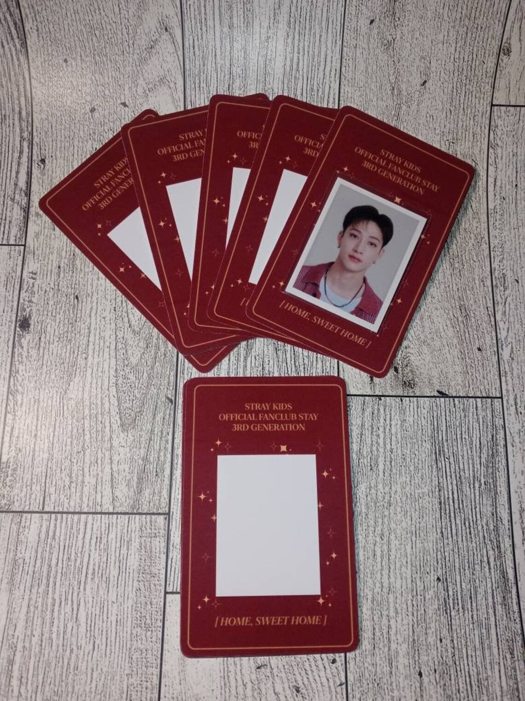 3rd Fanclub | Mini Photo I.D. Photocard Backings Boy Band 4th Gen Kpop ...