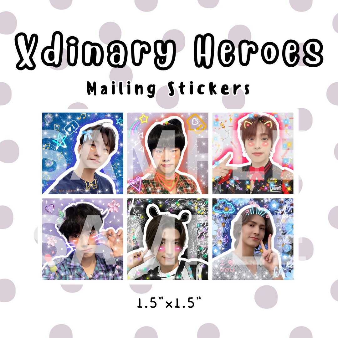 18 Pc Kpop Mailing Stickers | Kpop Mailing Stickers for Trading Selling ...