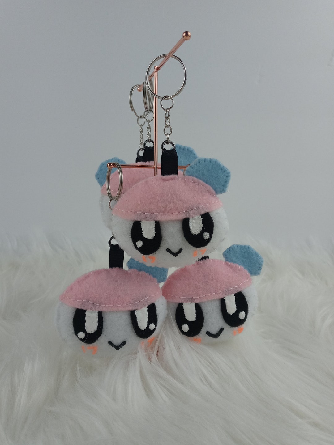Handmade Felt Carat Character Keychains Kpop 4th Gen Boy Group Carat ...