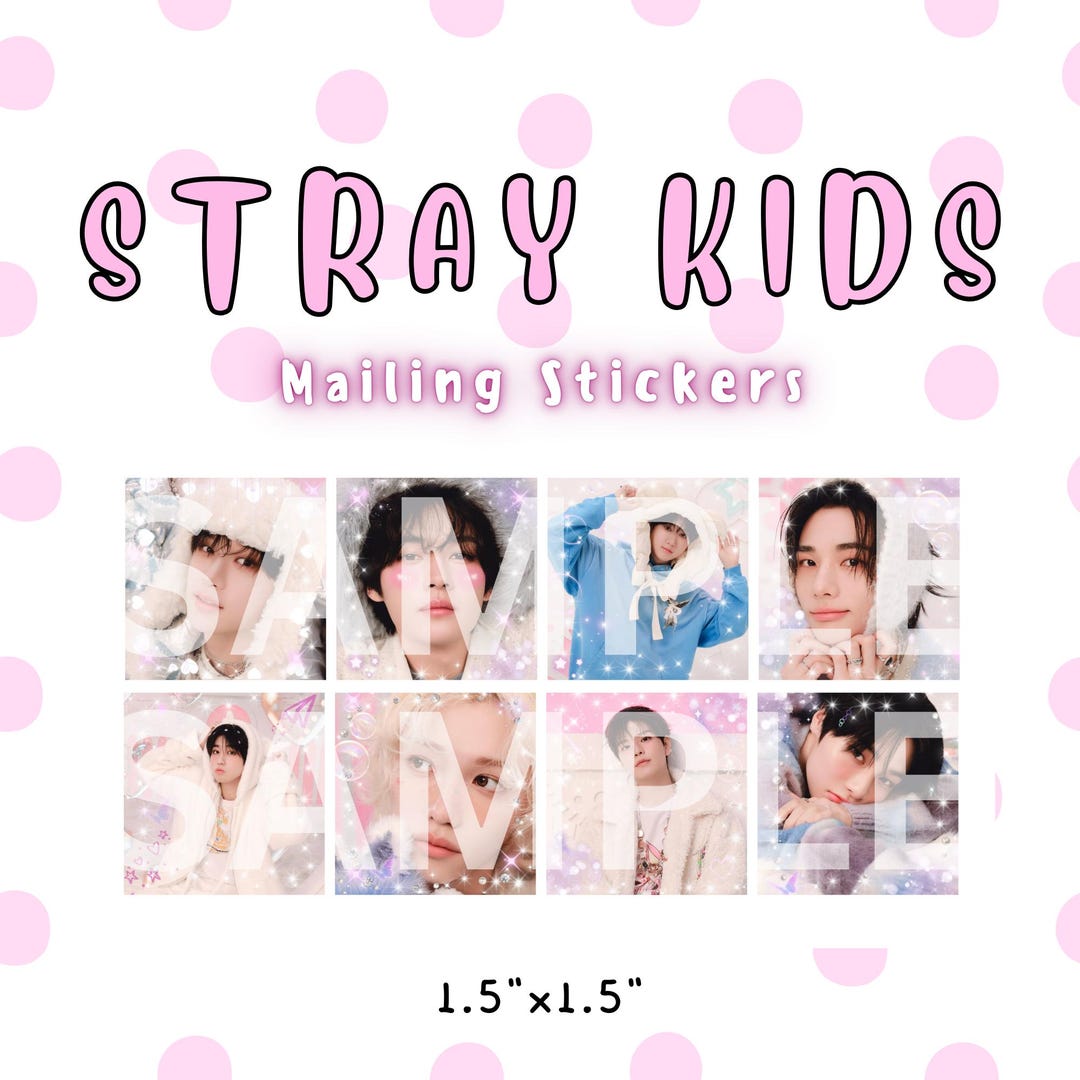 16 Pc Kpop Mailing Stickers | Kpop Mailing Stickers for Trading Selling ...