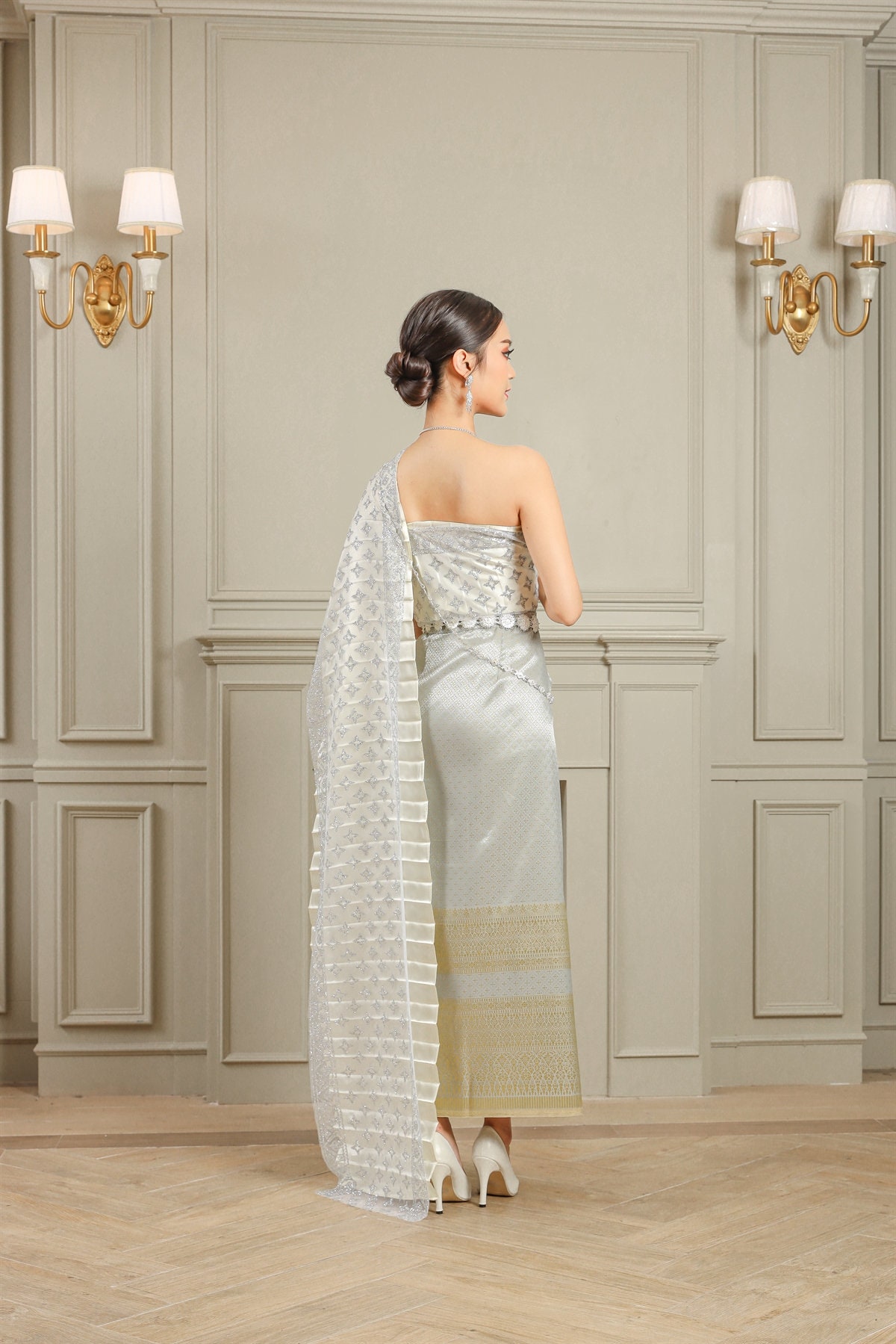 Handmade Thai Dress: Sabai & Sinh Outfit for Weddings - Etsy