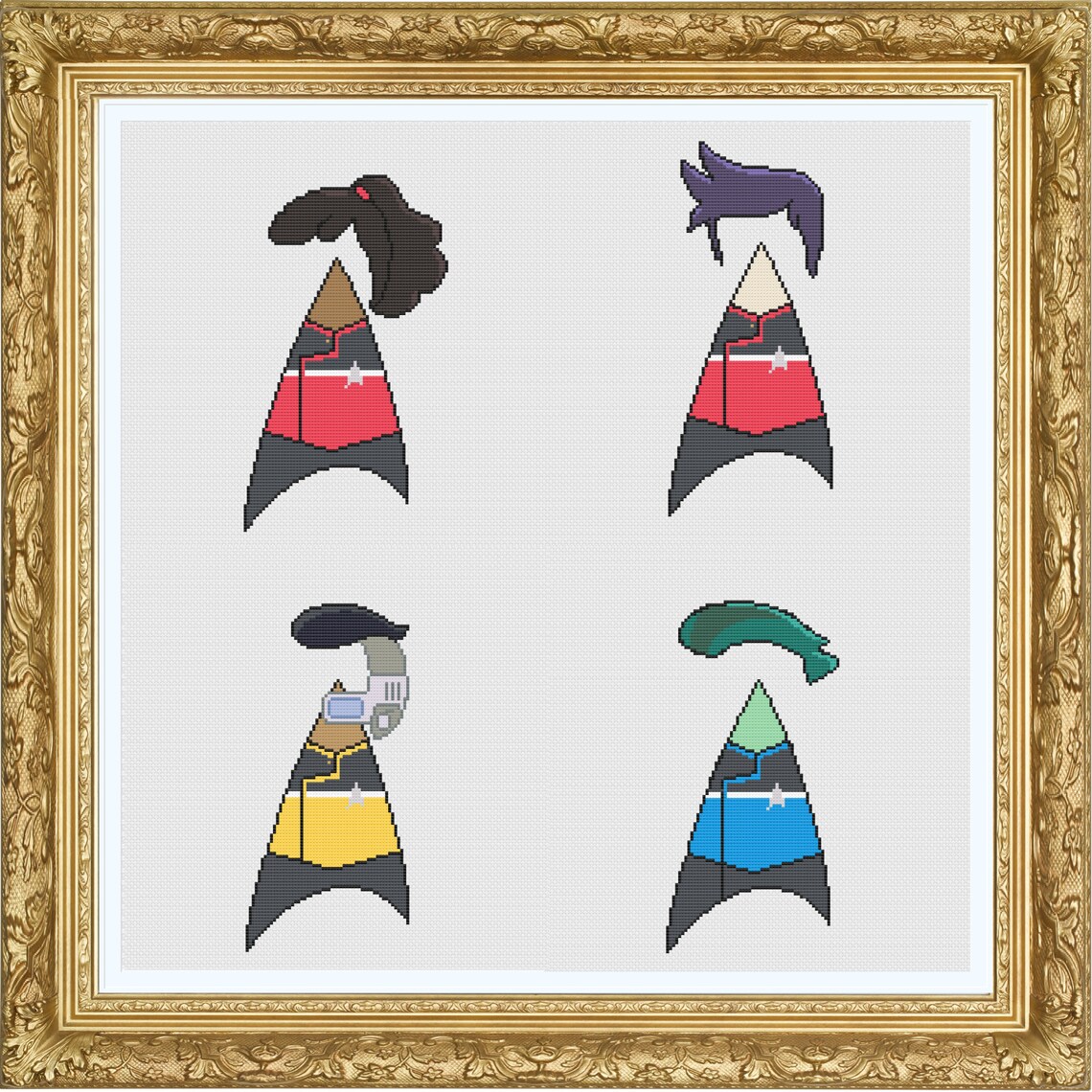 Crew Cross Stitch Pattern Digital Art Cross Stitch Counted - Etsy