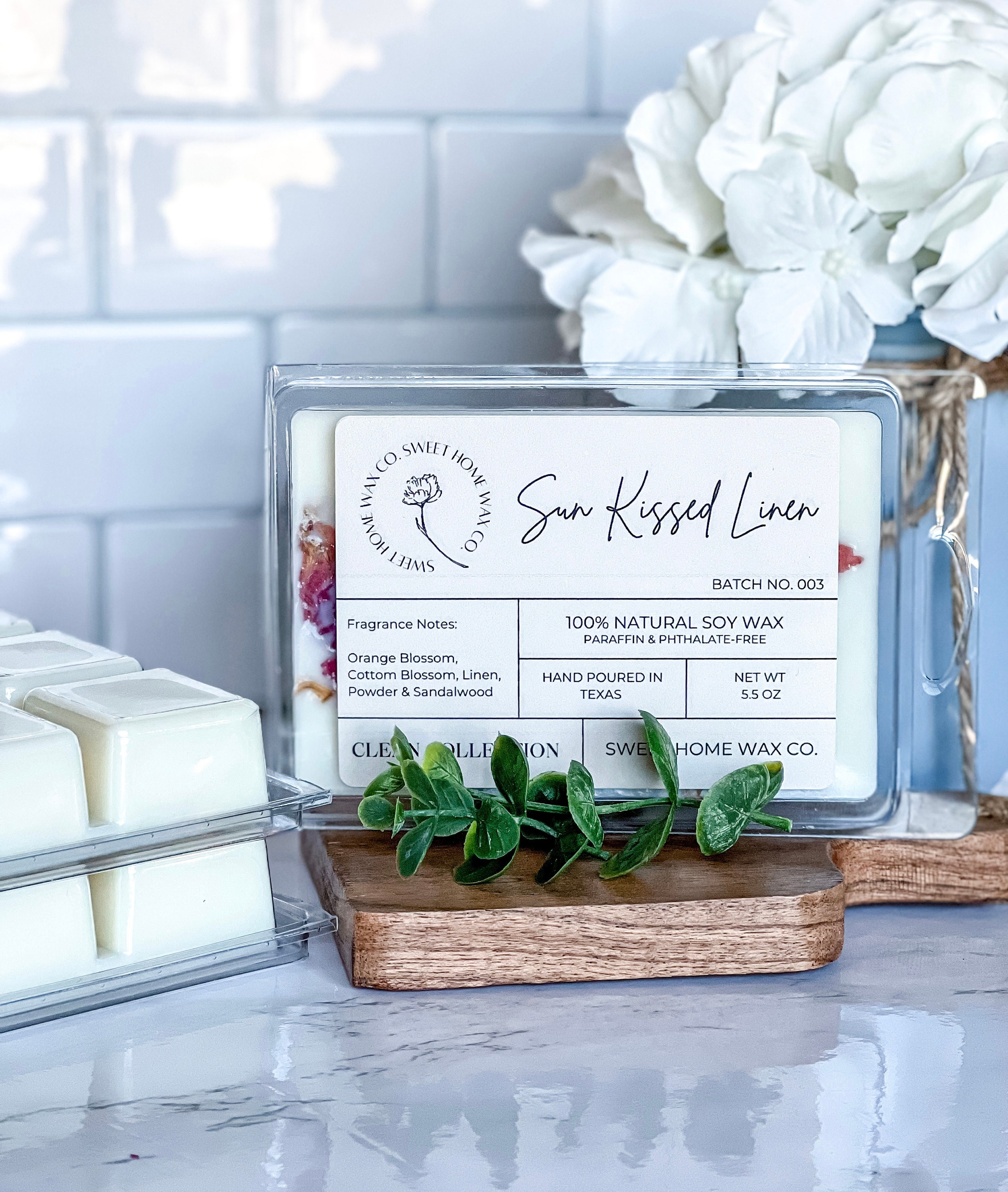 6 Oz. Clean Collection Choose Your Scent 100% Natural Soy, Hand Poured ...