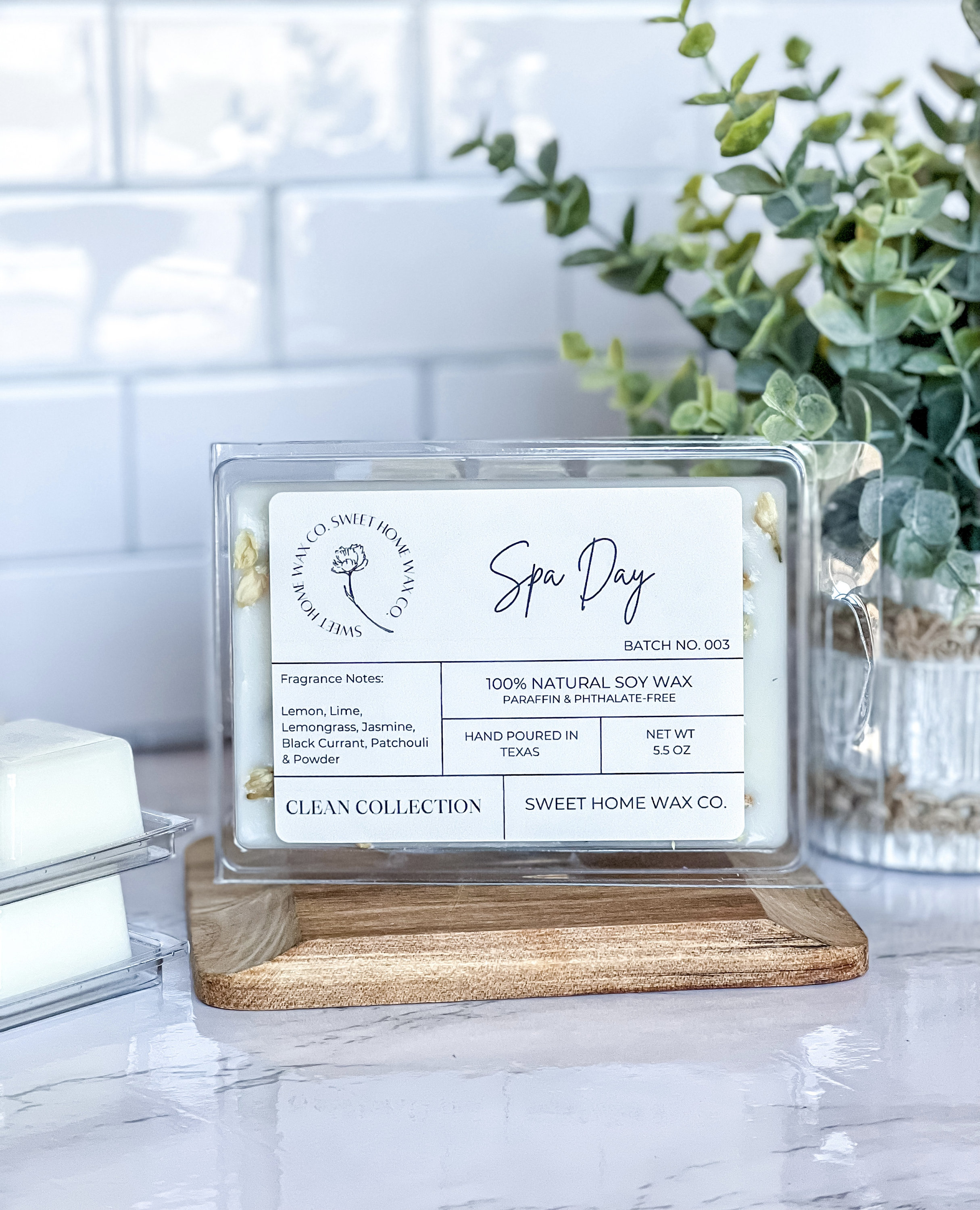 6 Oz. Clean Collection Choose Your Scent 100% Natural Soy, Hand Poured ...