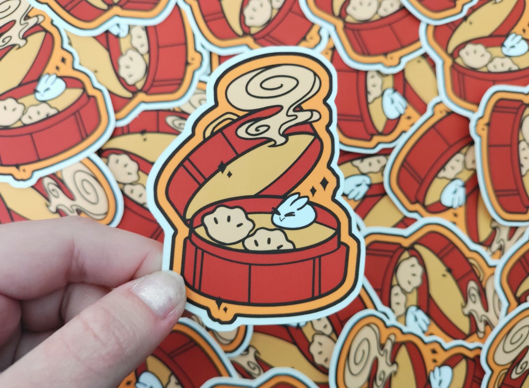 Matte Sticker Rabbit Lunar New Year Decal Kawaii Cute Vinyl Waterproof ...