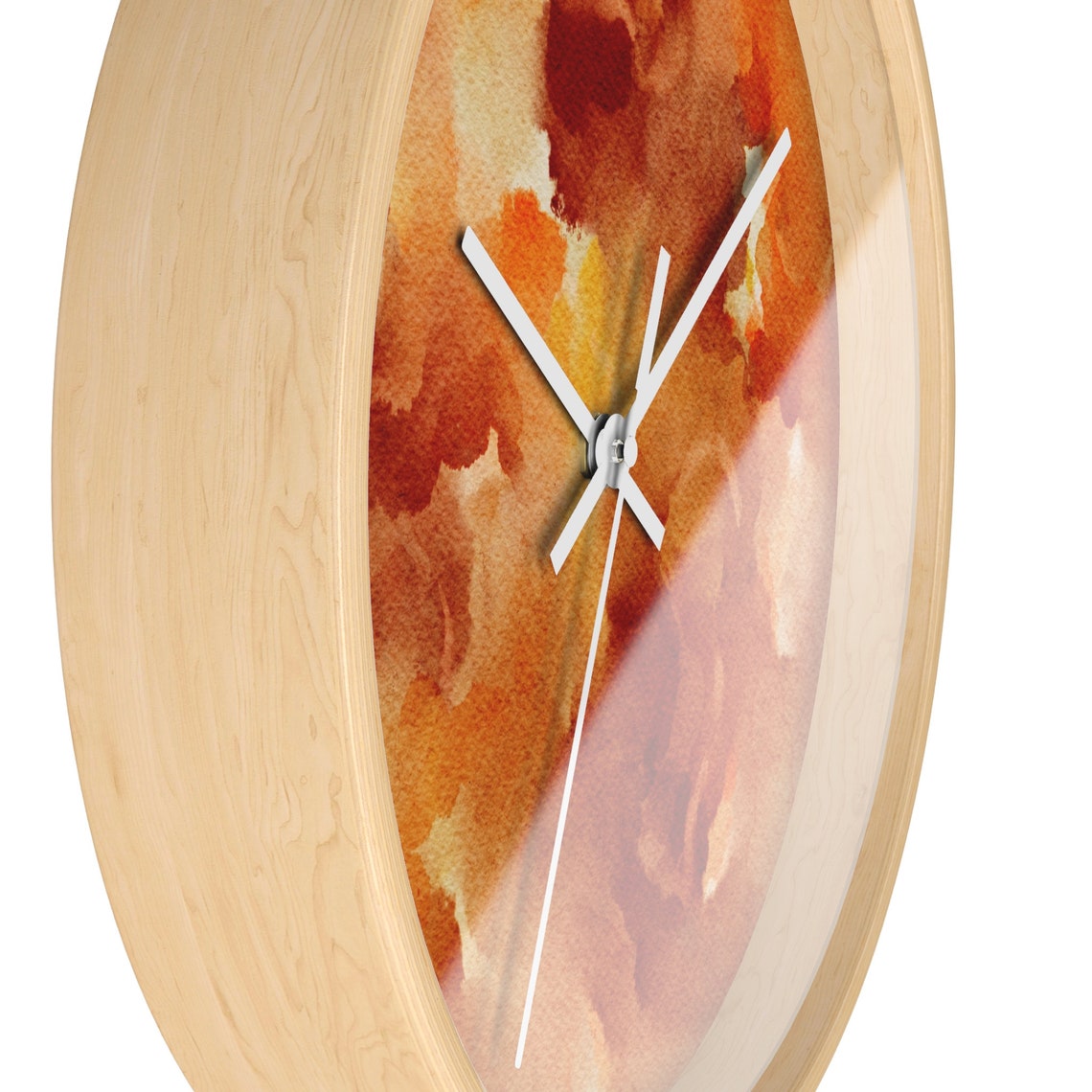 Sun Wall Clock, Solar System, Zodiac Signs, Star Signs, Watercolor, Astrological Gifts ...