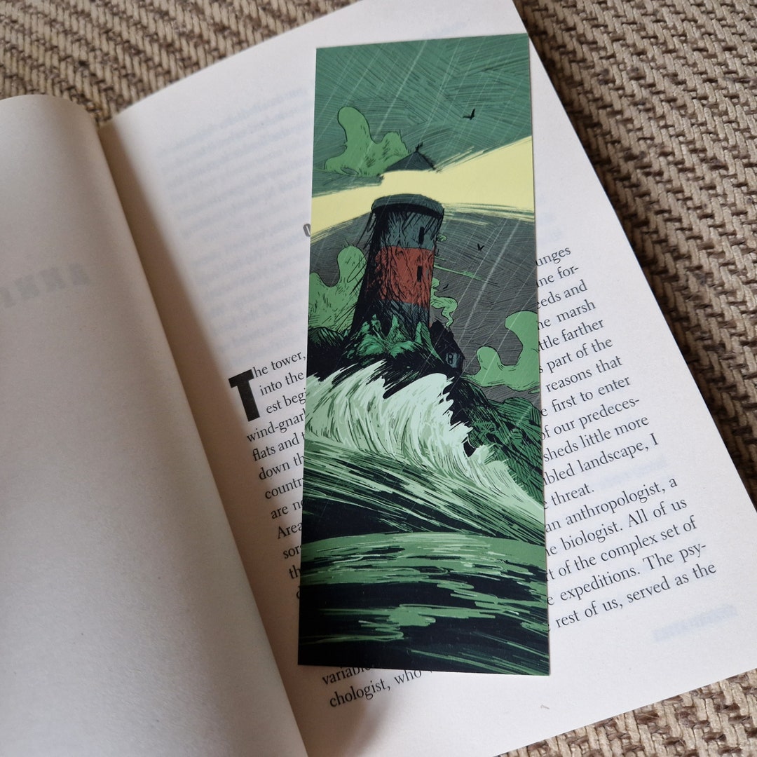 Weird Bookmark Illustrated Bookmarks spooky - Etsy