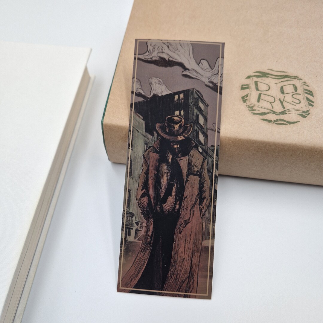 Noir Bookmark, Detective Bookmarks, Mid-century Style Hard Boiled ...